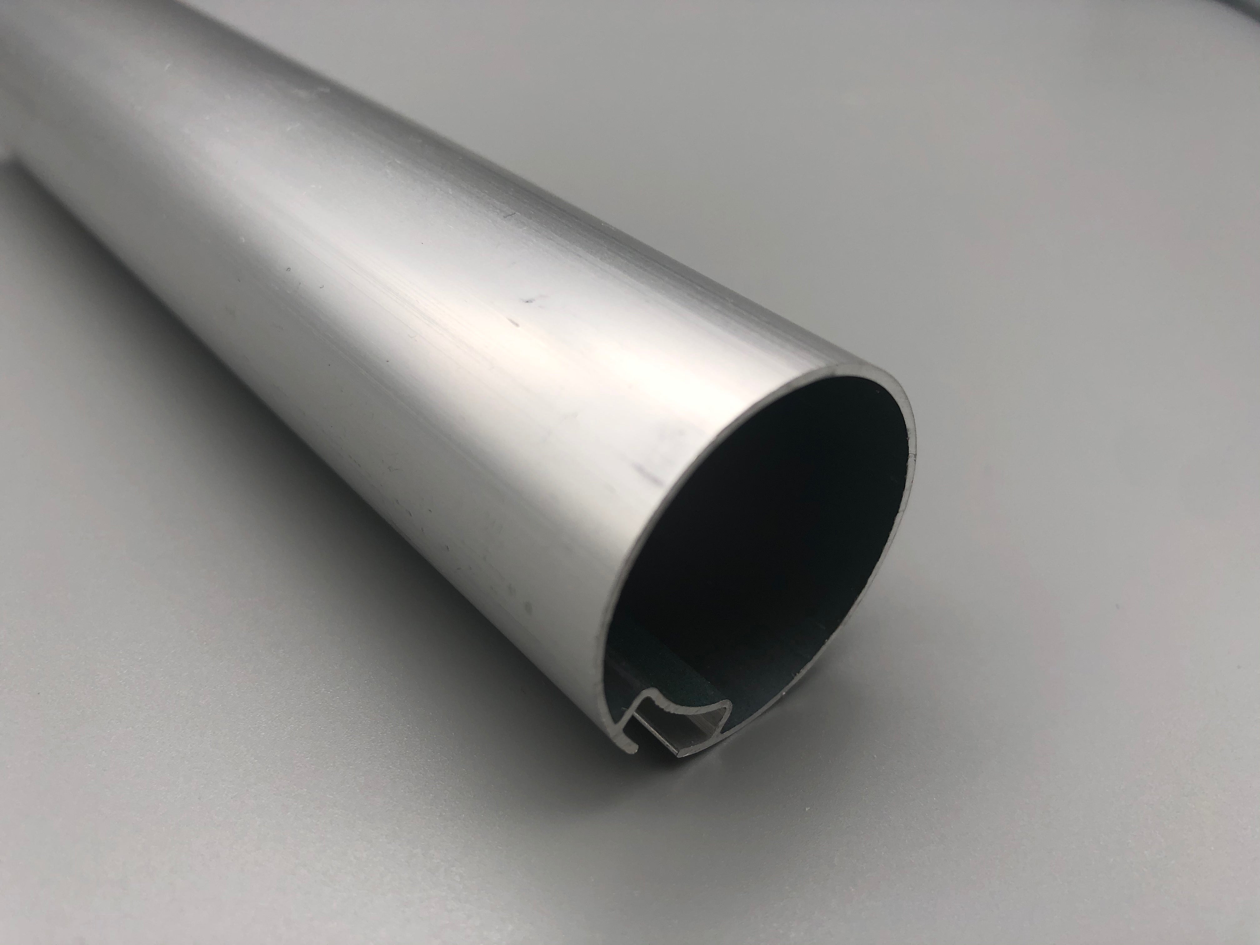 38mm Slotted Aluminium Tube for Roller Blinds System - £1.90 per meter