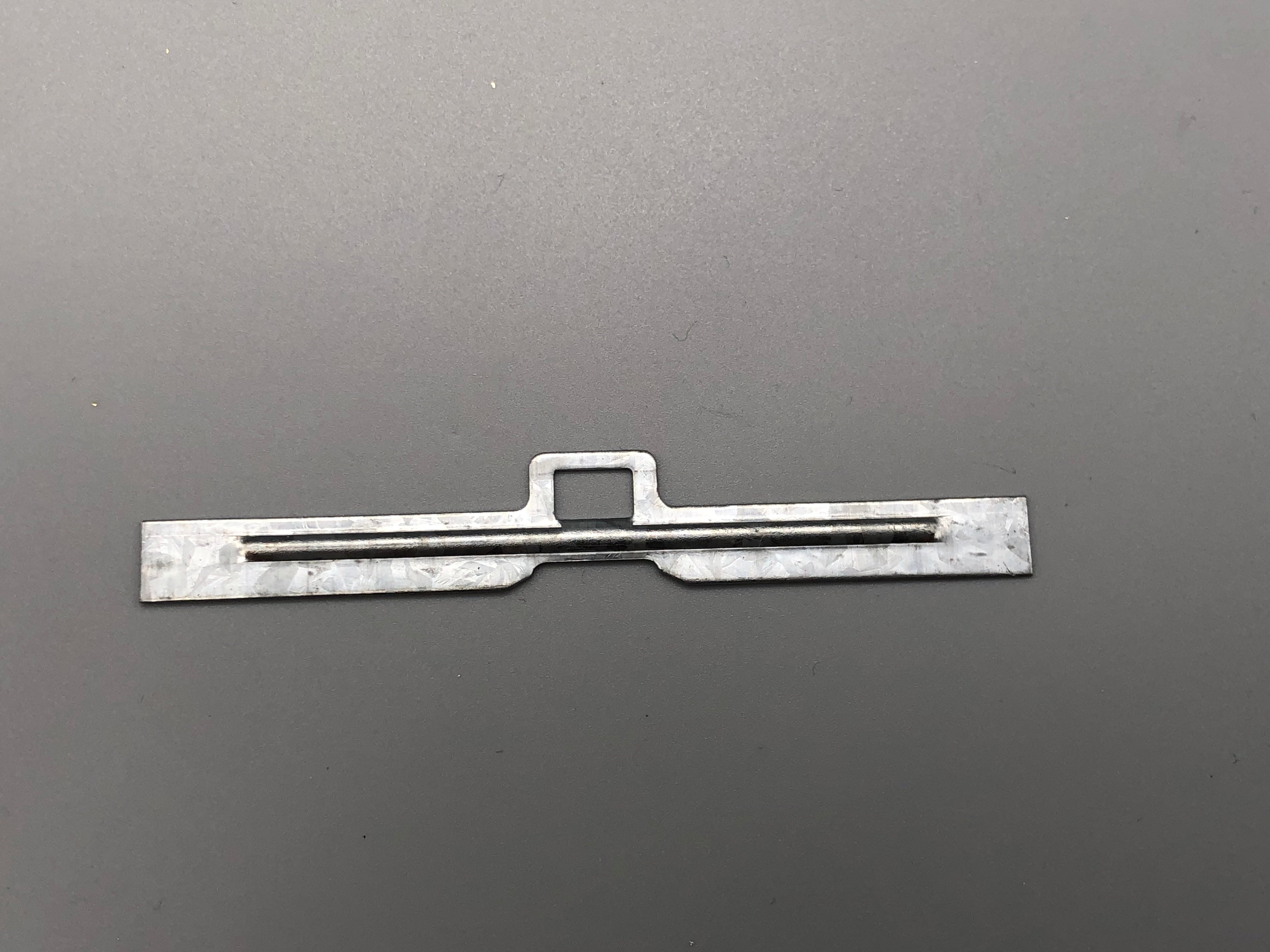 Metal Slotted Hanger 127mm / 5"inch Vertical Steel Slat Hanger - Pack